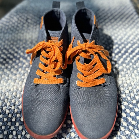 Vlado | Shoes | Vlado Mens Size 95 Navy Denim Blue Chukka Boots Tried ...